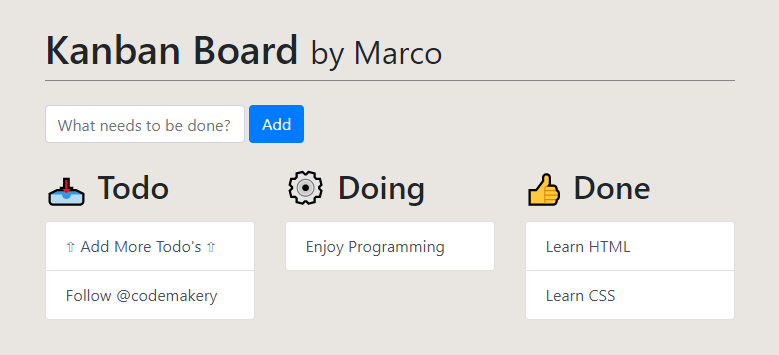 Nächste Schritte | Dart Kanban - Die bessere Todo-Liste (Deutsch) | code.makery.ch