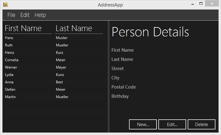 قسمت چهارم: سلیقه سازی با CSS | آموزش JavaFX (فارسی) | code.makery.ch